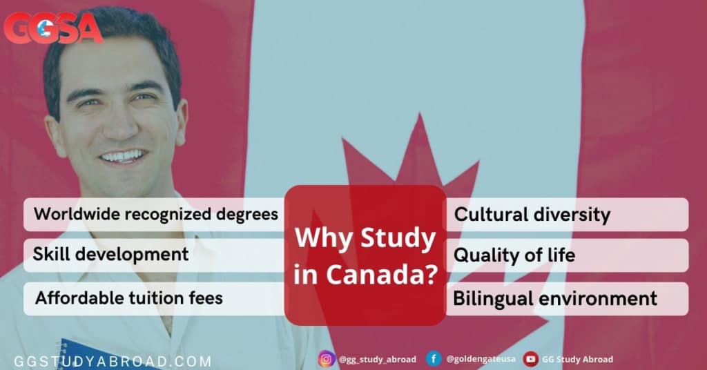 Top Reasons Why You Should Choose Studying in Canada - GGSA
